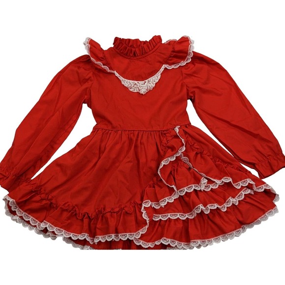 Winnie The Pooh | Dresses | Vintage Winnie The Pooh Girls Ruffle Dress ...